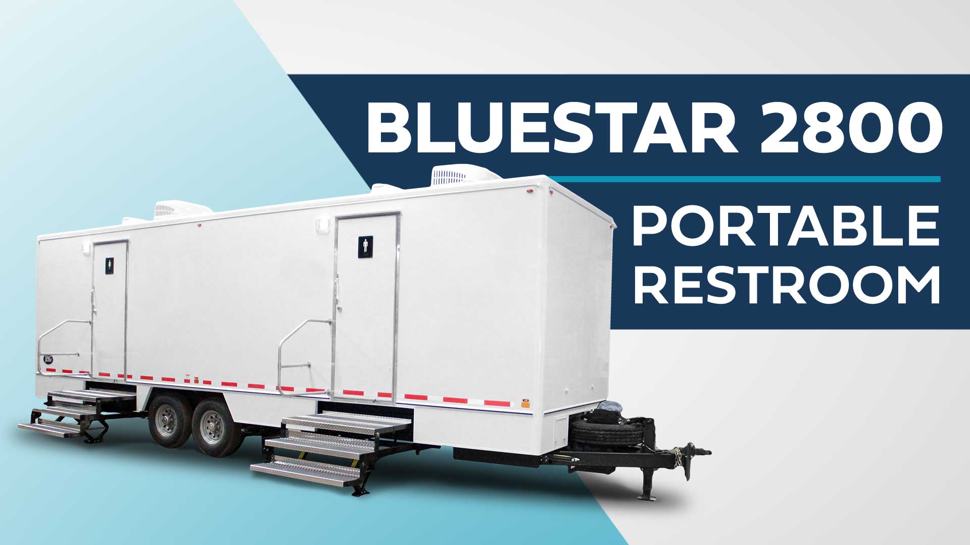 Blue Star 2800 Restroom Trailer