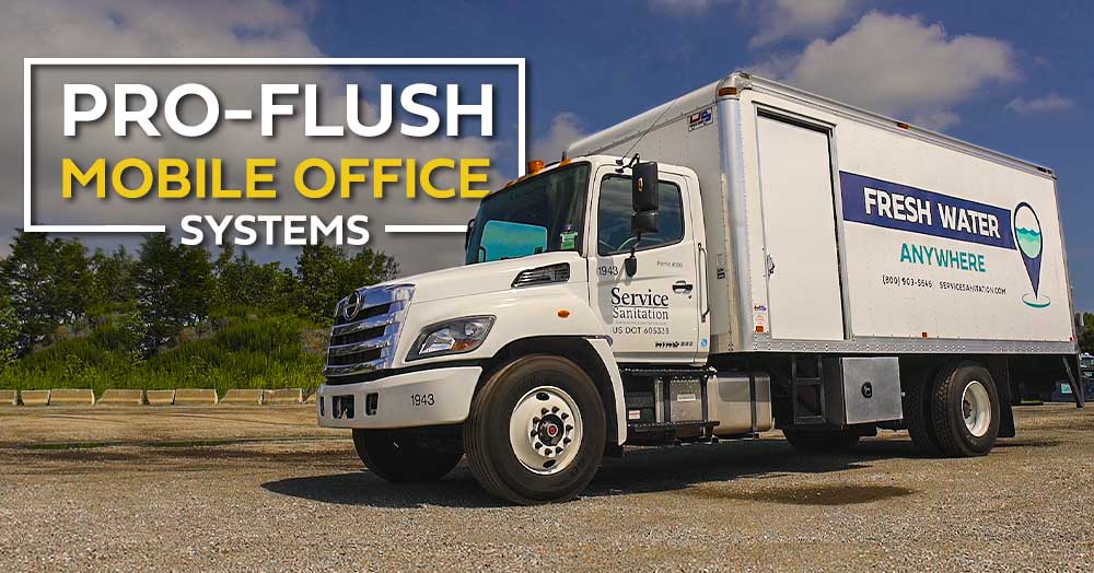 Water Systems for Office Trailers - Service Sanitation