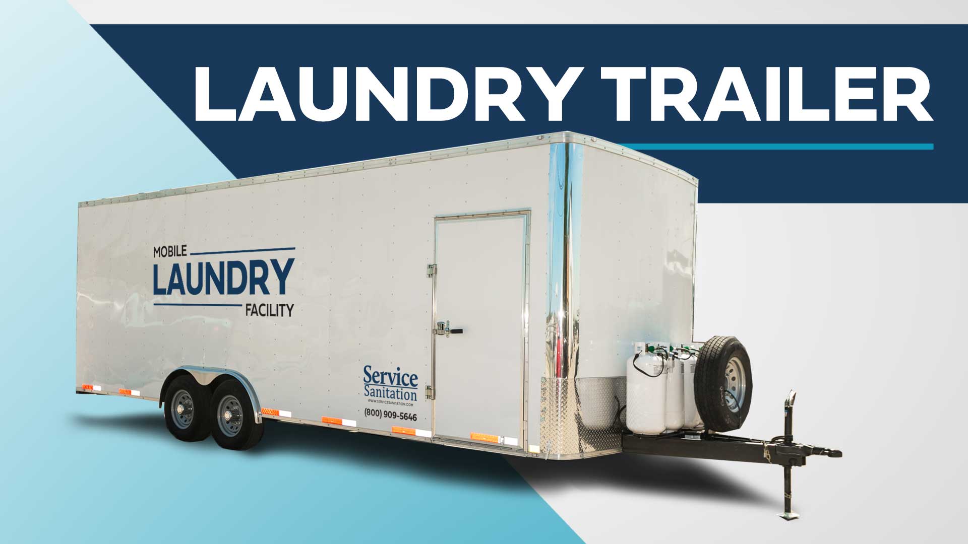 Laundry Trailer Rental - Service Sanitation